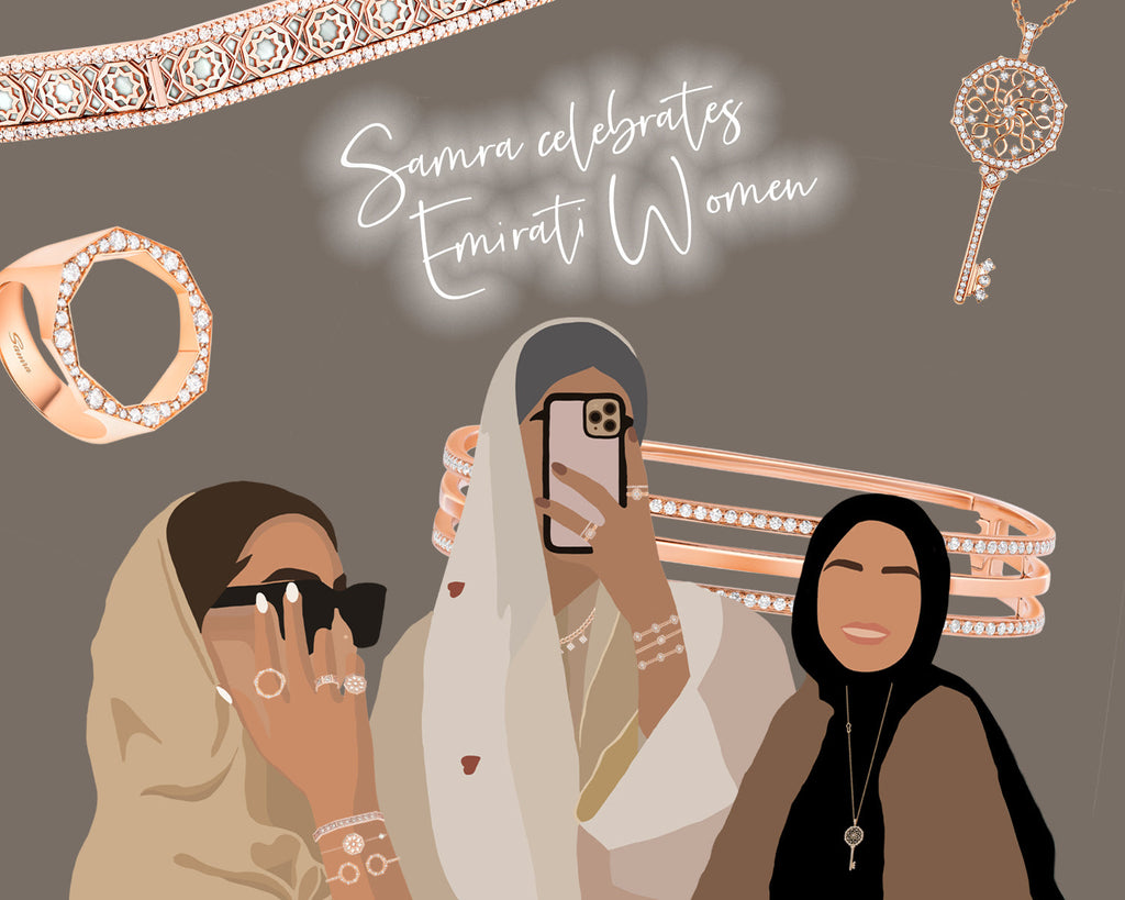 Samra celebrates Emirati Women's Day with Clouds Boutique