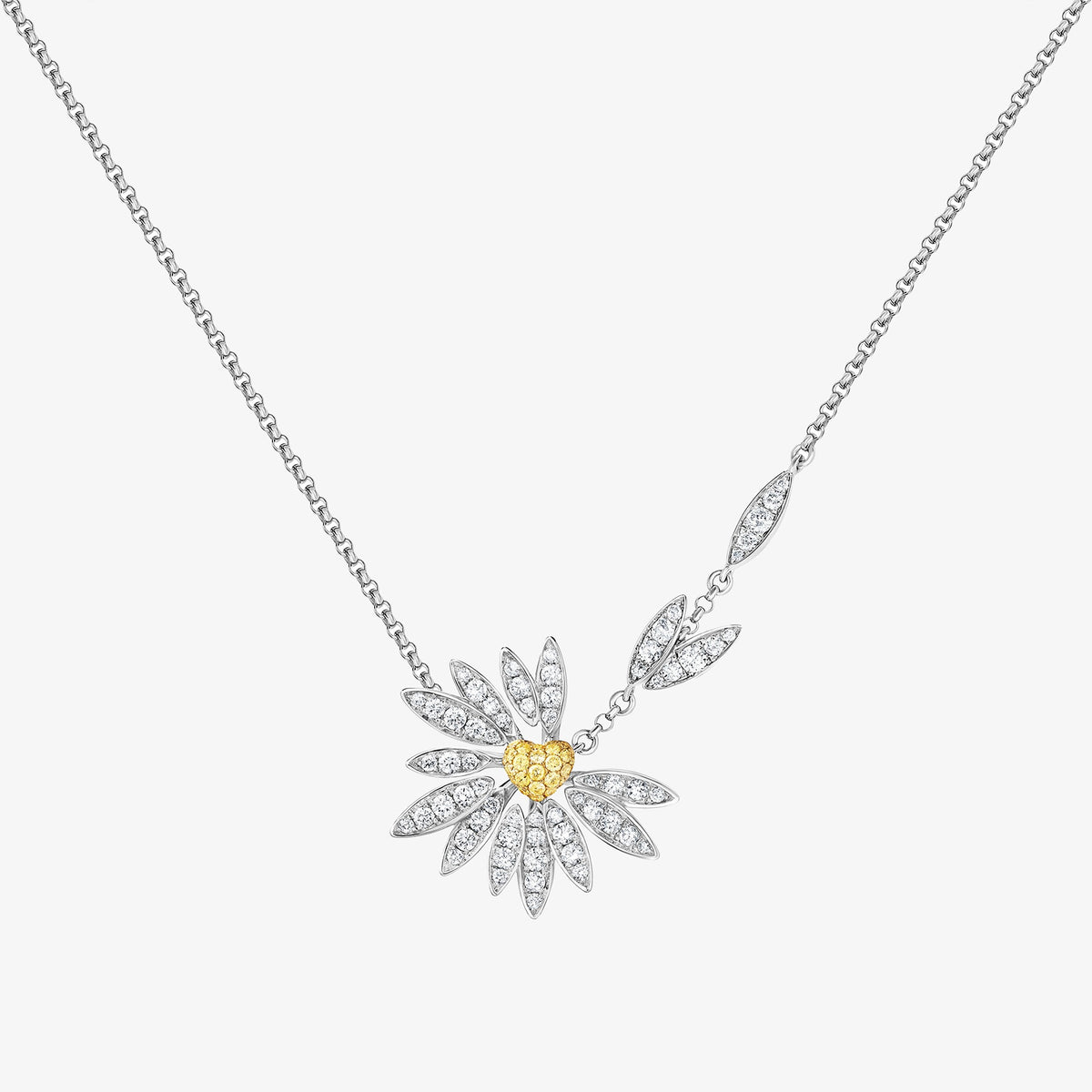 Love Me, Love Me Not Small Necklace – Samra Jewellery