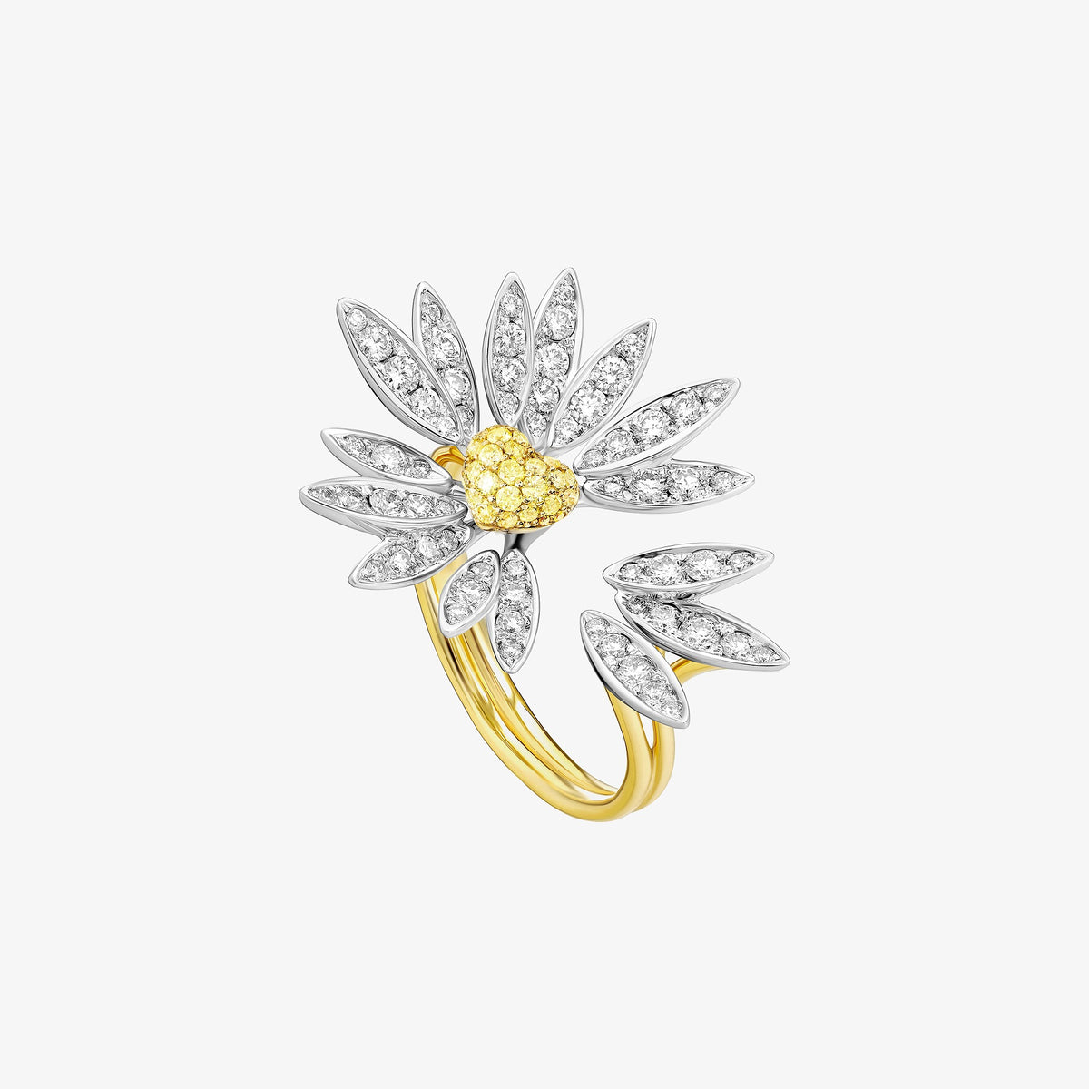 Love Me, Love Me Not Large Ring – Samra Jewellery